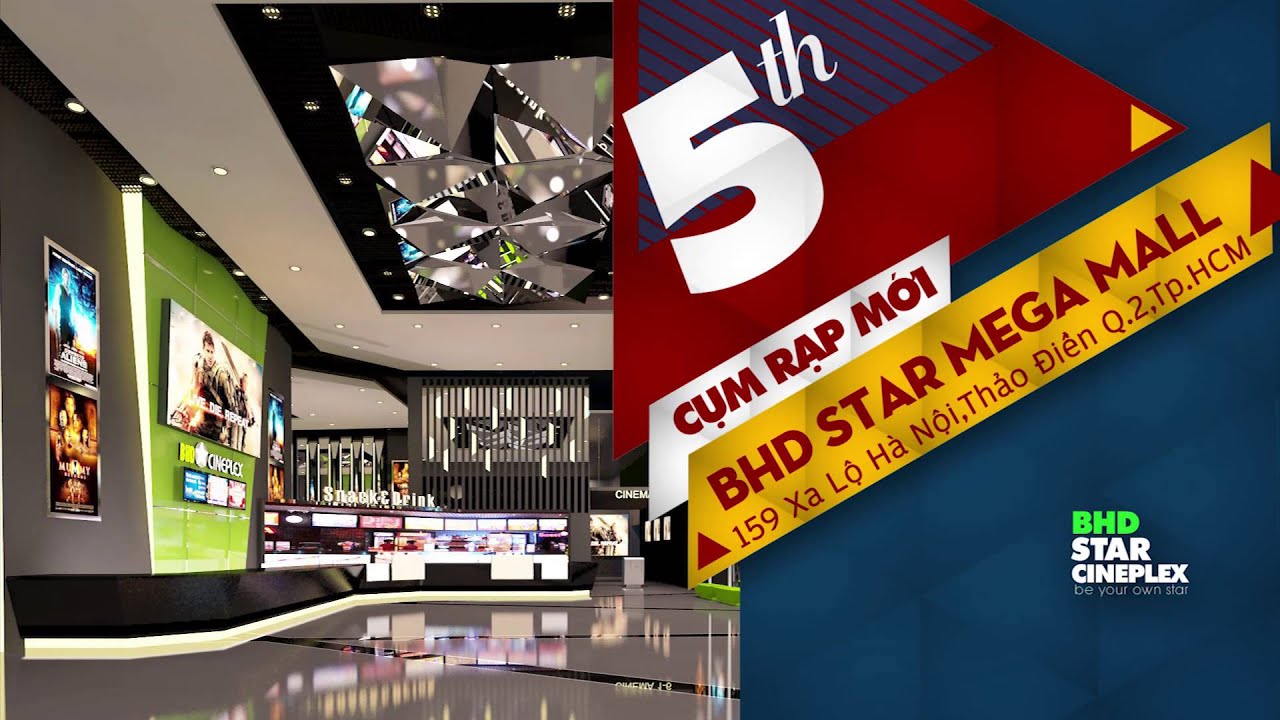 BHD Star Mega Mall Thảo Điền Coming Soon - YouTube