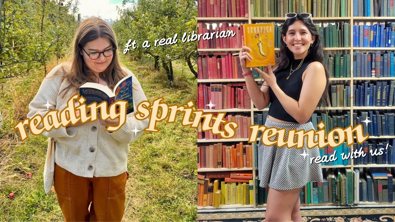 cozy wednesday night reading sprints!📖☕ - YouTube