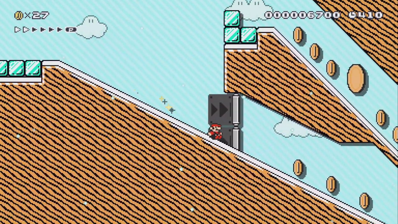 Hit the slopes! by Thez - Super Mario Maker 2 - No Commentary 1bv - YouTube