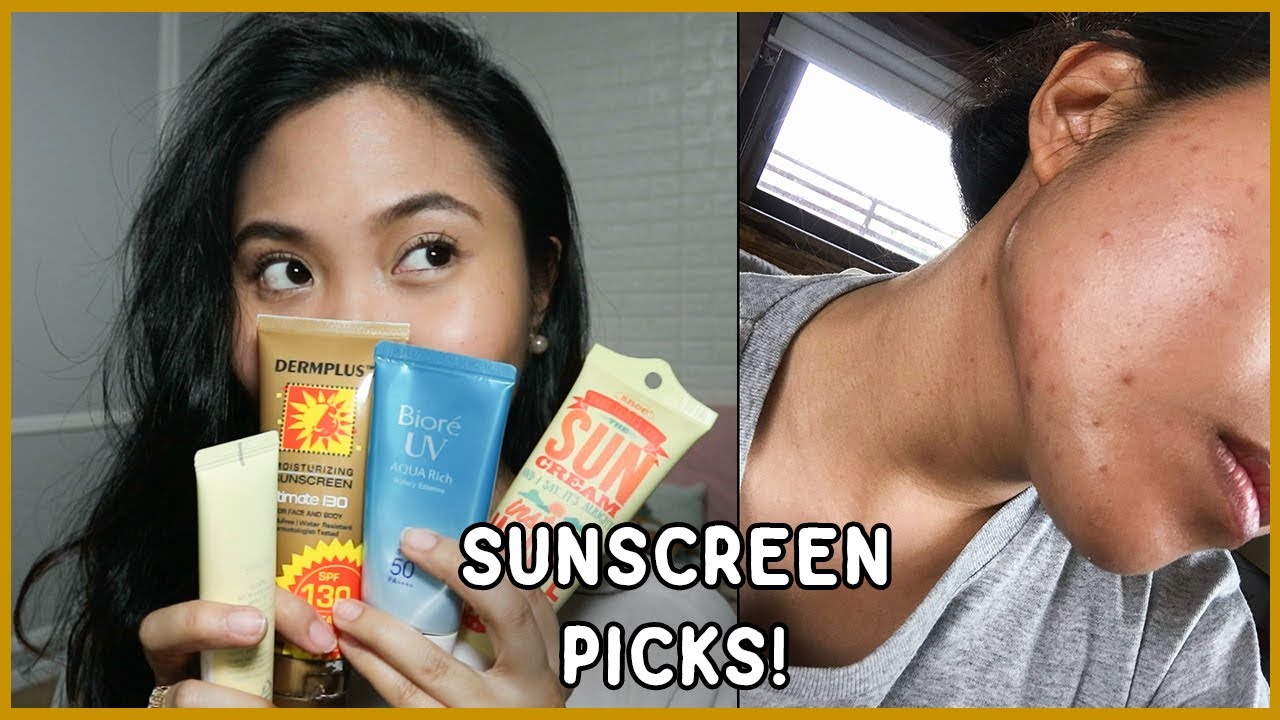 FADE & PREVENT DARK SPOTS??? | SUNSCREEN RECOMMENDATIONS PART 1 - YouTube