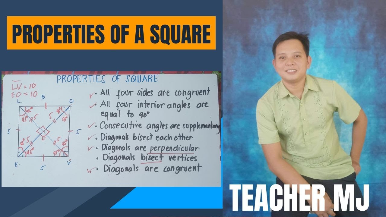 Properties of a Square | Basic Introduction | - YouTube