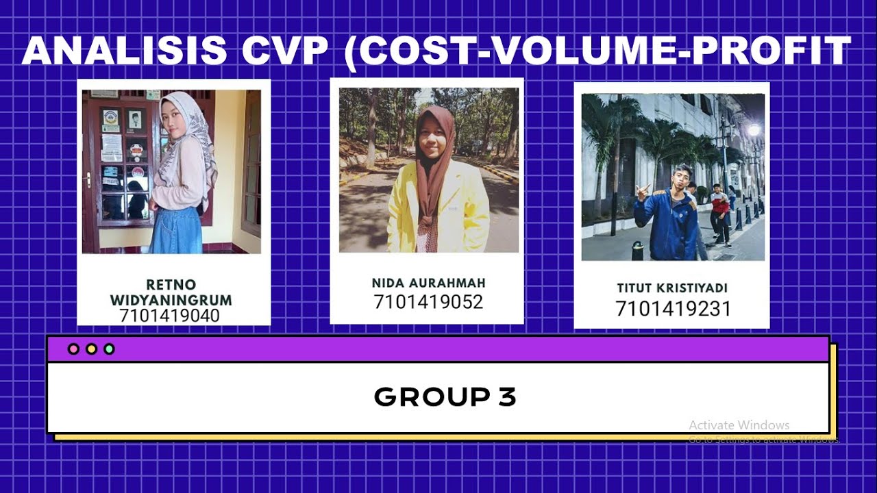 Analisis CVP (Cost Volume Profit) - YouTube