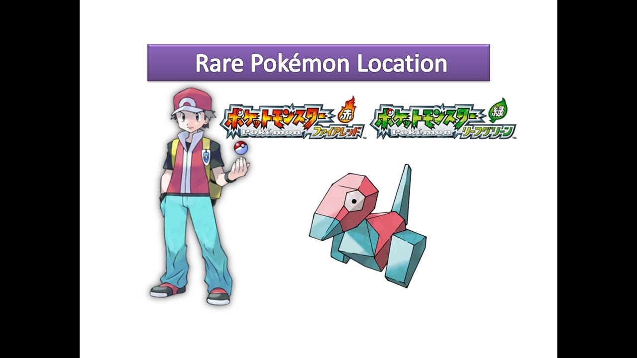 Pokemon FireRed and LeafGreen - How to Get Porygon - YouTube