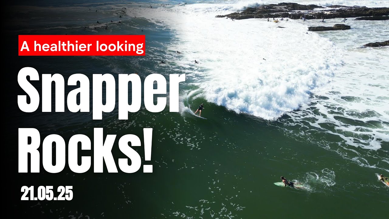 Recovering Snapper Rocks - YouTube