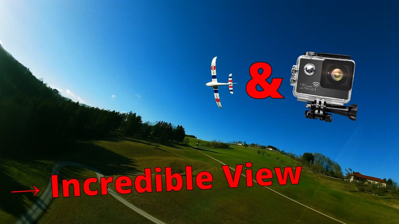 Action Cam on an RC Plane. Does it work??? - YouTube