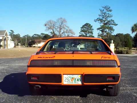 1984 Pontiac Fiero Exhaust and Take-Off - YouTube