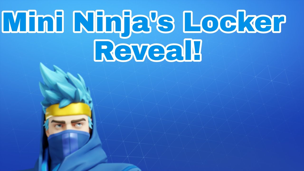 Mini Ninja's Locker Reveal - YouTube