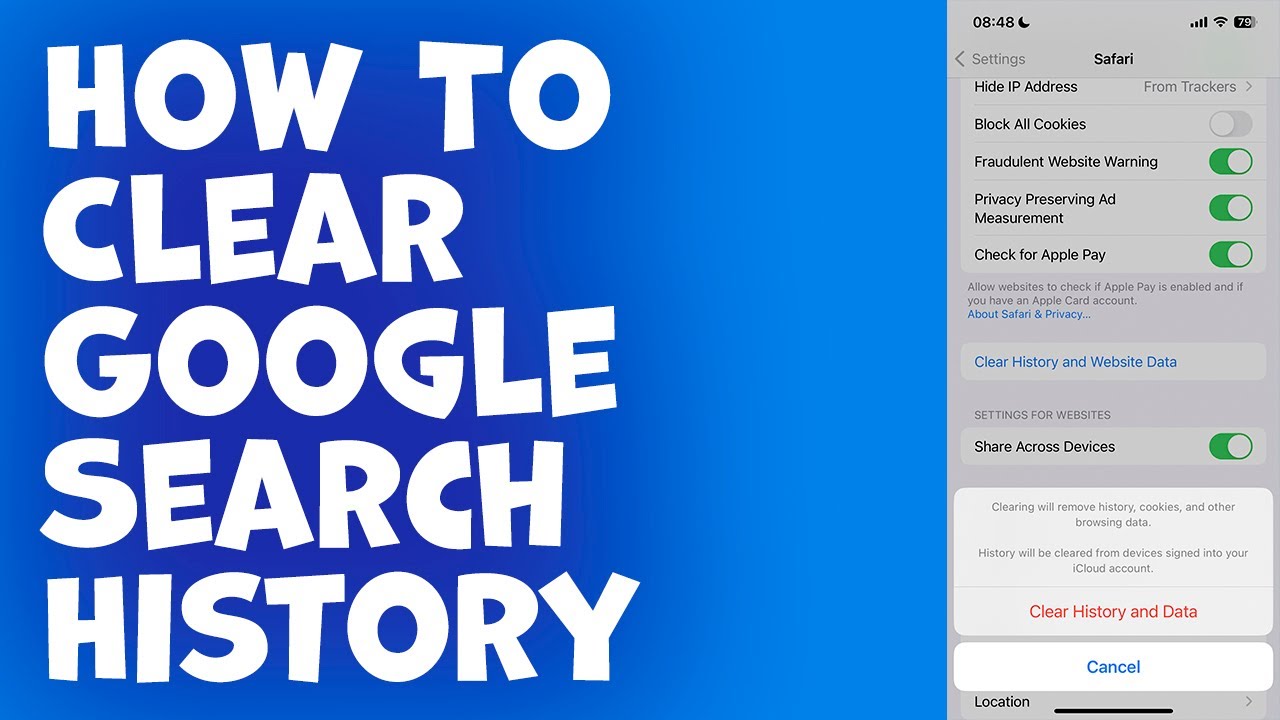 How To Clear Google Search History On IPhone YouTube how-to-clear-google-search-history-on-iphone-youtube