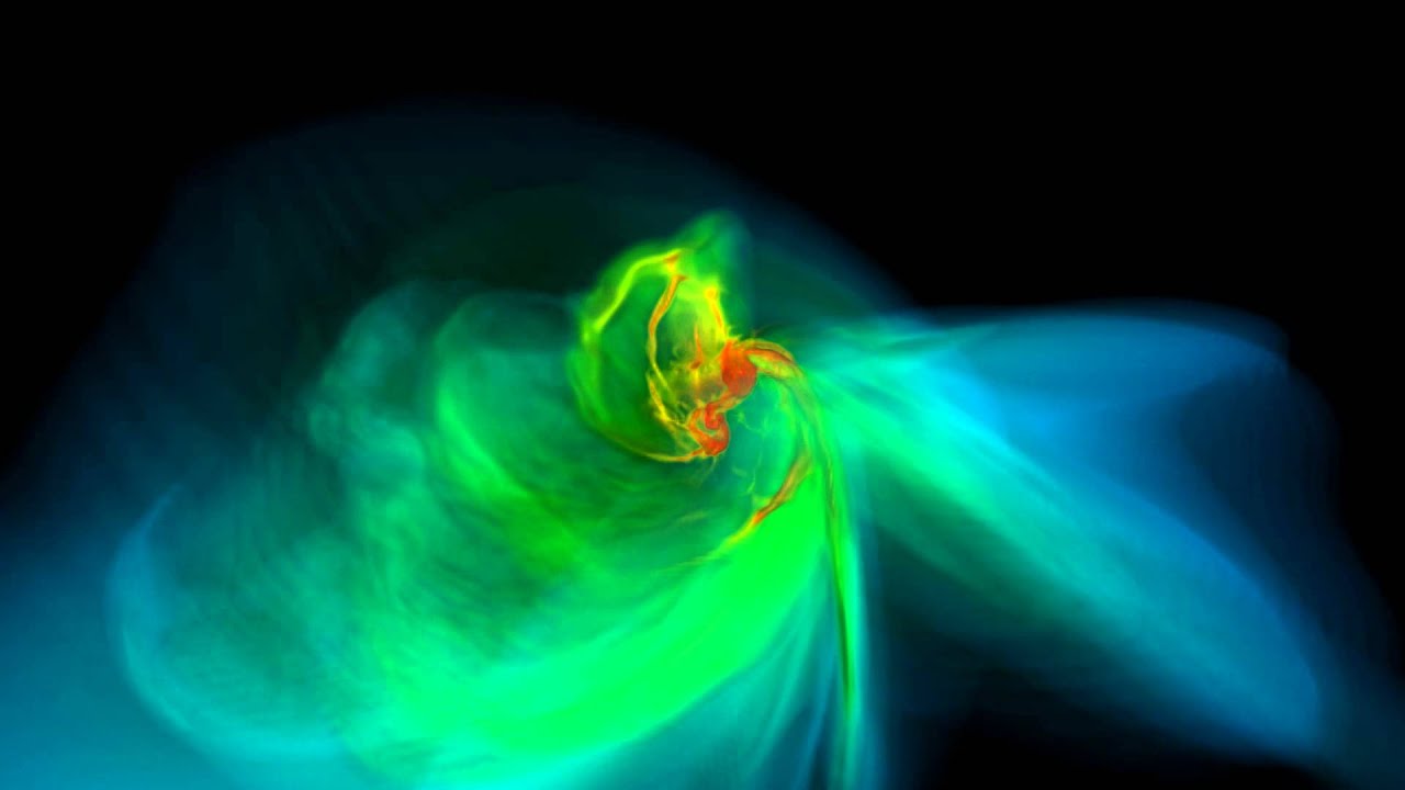 Dynamical Star-Forming Gas Interaction Witnessed by ALMA - YouTube
