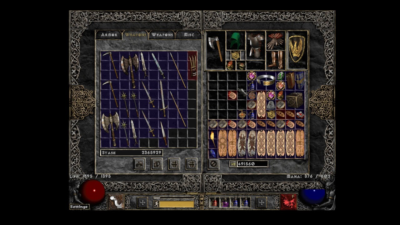 Diablo 2- druid summoner build - leorite