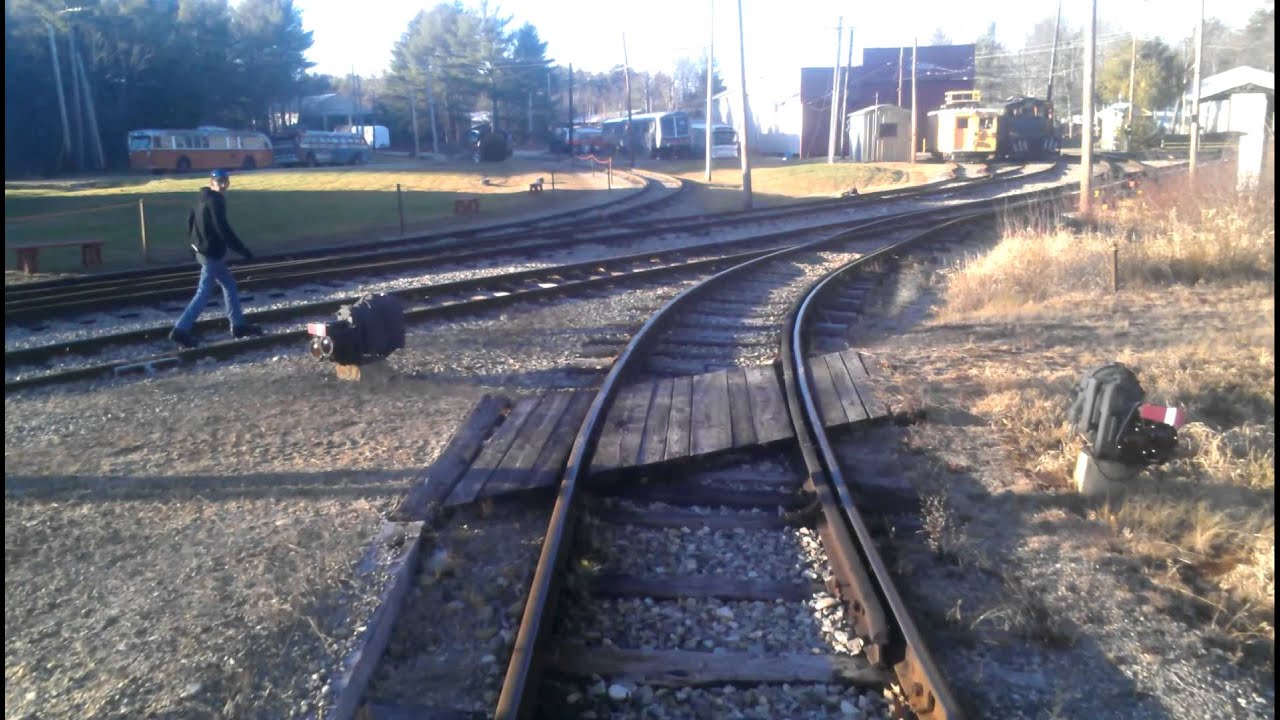 The liberty bell limited car 1030 goes to the shop - YouTube