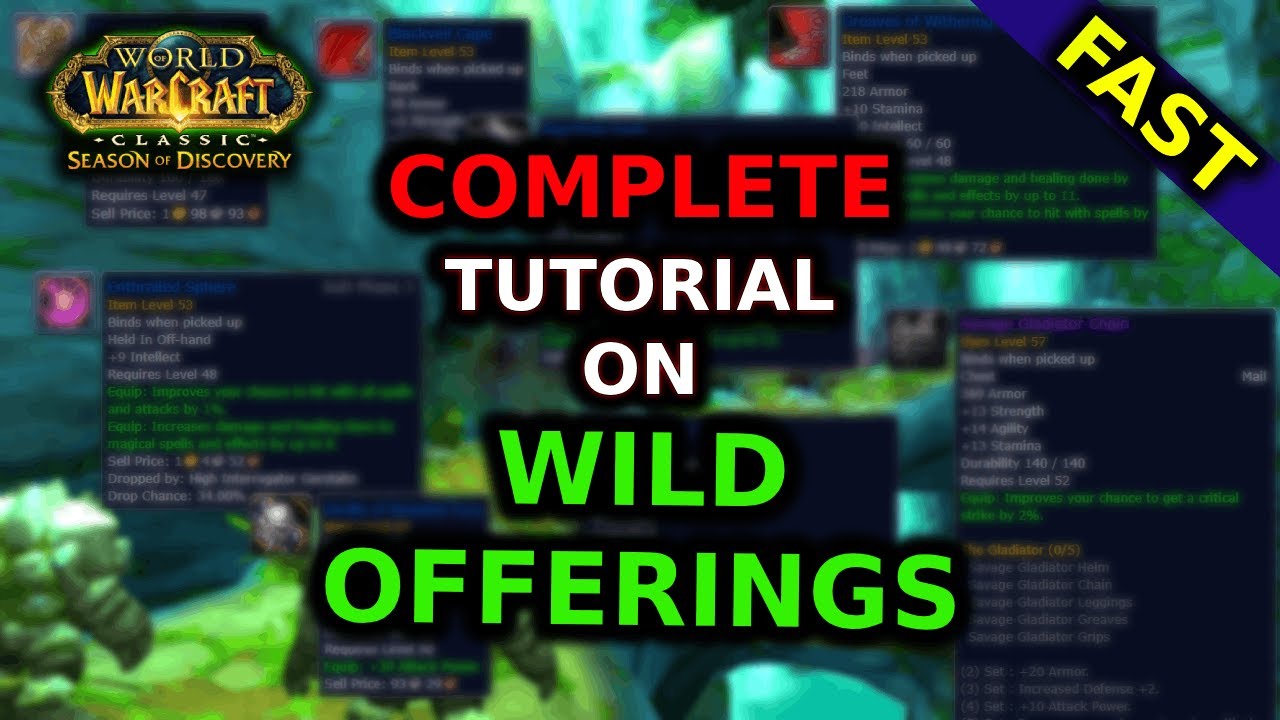 Fastest Wild Offering Route! | + All Routes & Maps | Phase 3 | WOW ...