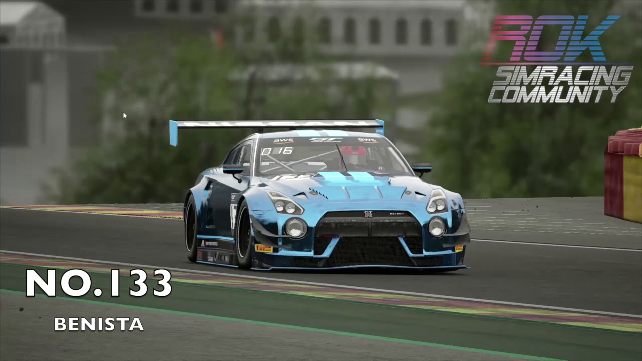 5월 12일 Nissan GT-R Nismo 2015 원메이크 ROK SIMRACING COMMUNITY - YouTube