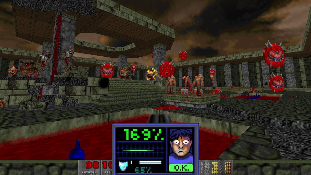 Doom Maps by the developer of Deathless Hyperion!(old frankie smile ...