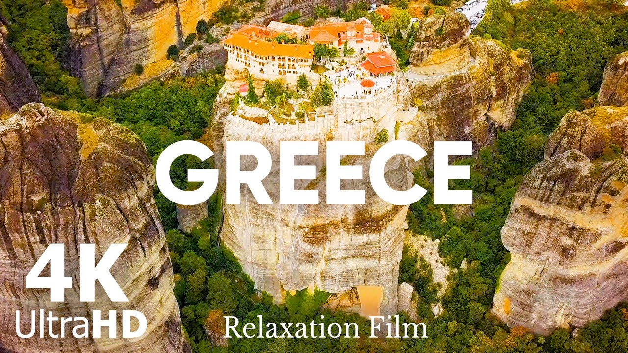 GREECE 4K - Amazing Beautiful Landscape | Aerial Drone | Scenic ...