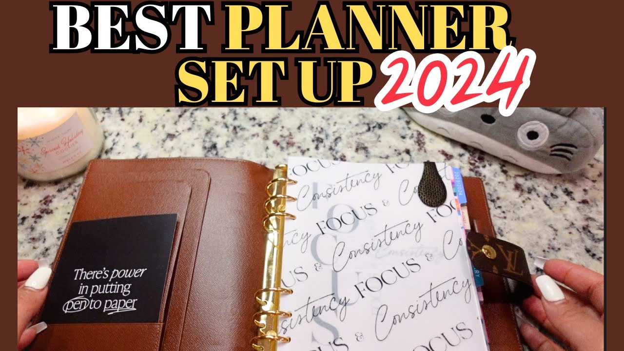 MY BEST PLANNER SETUP for 2024 - LV GM AGENDA, Erin Condren Inserts ...
