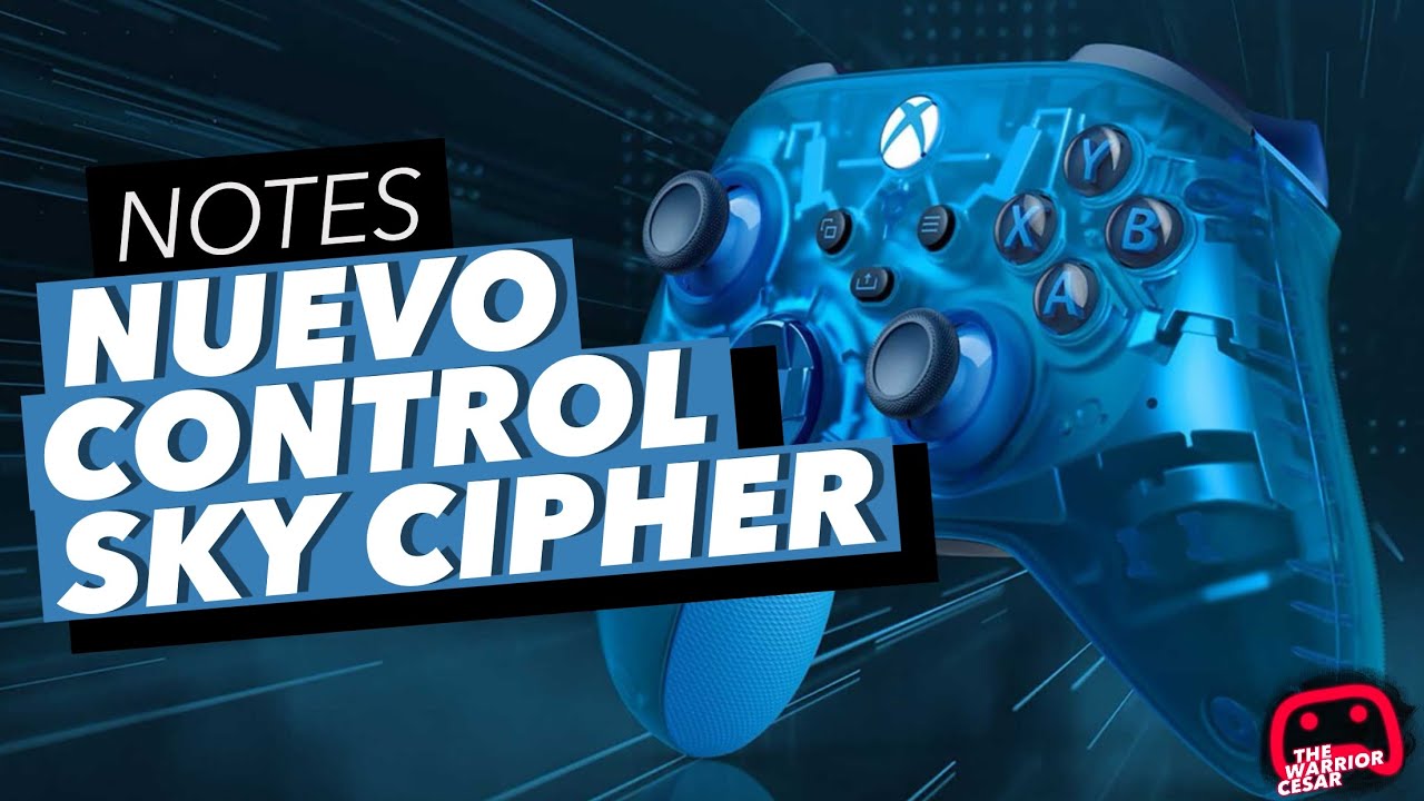 Nuevo Control Sky Cipher para Xbox Series X-S | Notes - YouTube