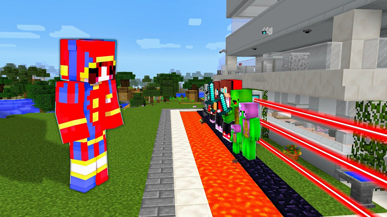 Kidnapper vs Security in Minecraft - YouTube