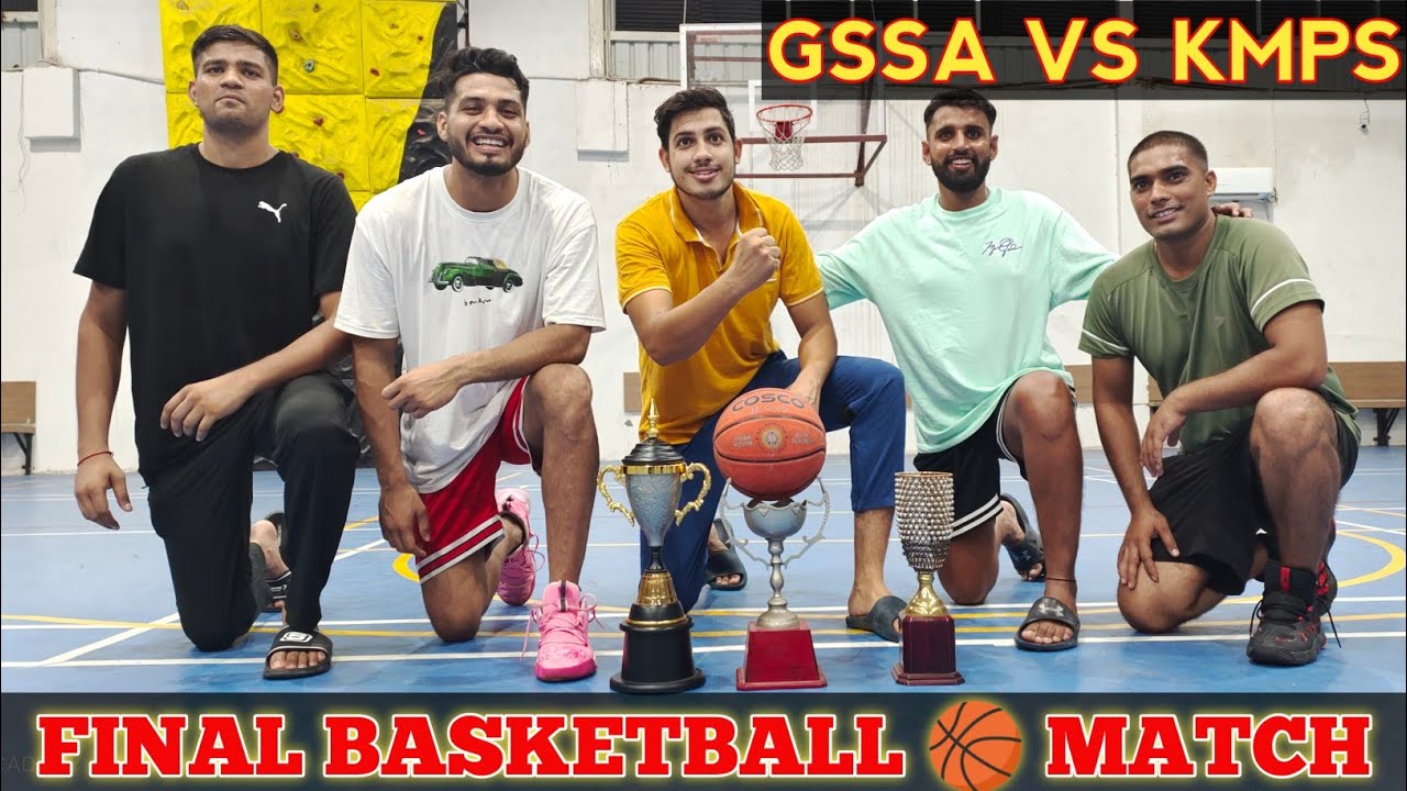 FINAL BASKETBALL MATCH KMPS VS GSSA | GAURI SHANKAR BASKETBALL 🏀 ...