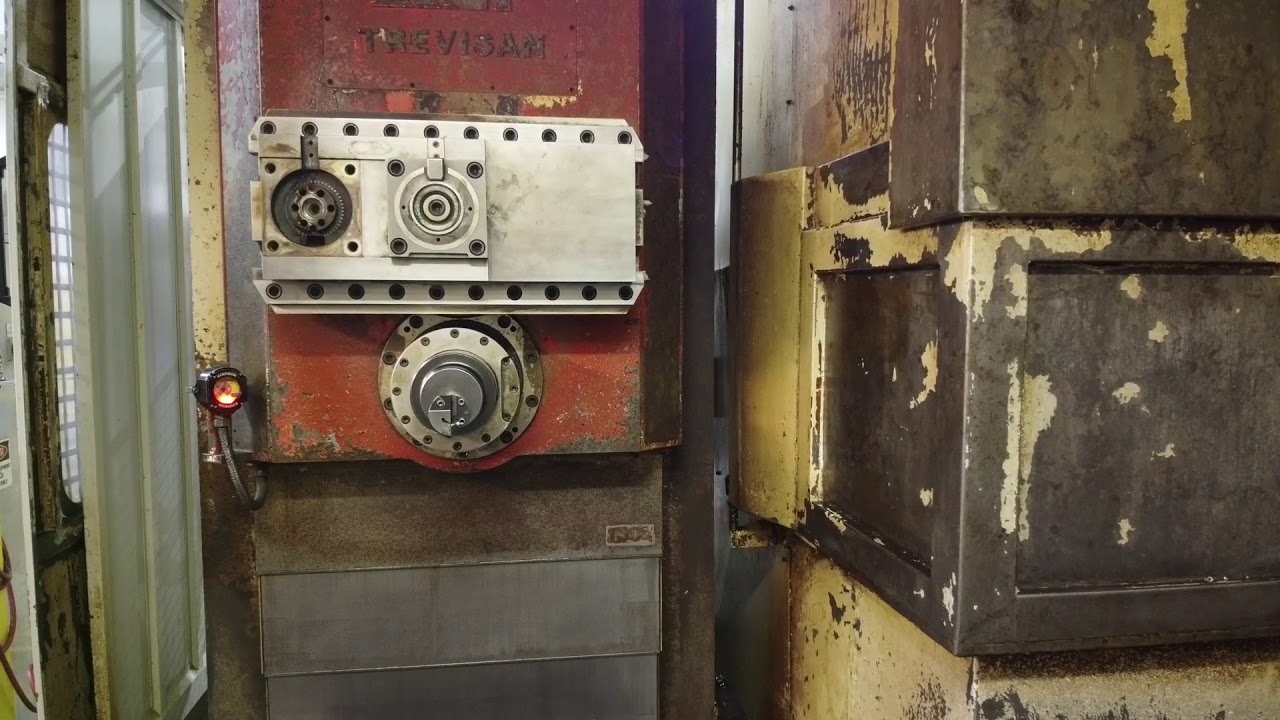 (Unit 2) TREVISAN DS600/2000 5 AXIS HORIZONTAL MACHINING CENTER - YouTube