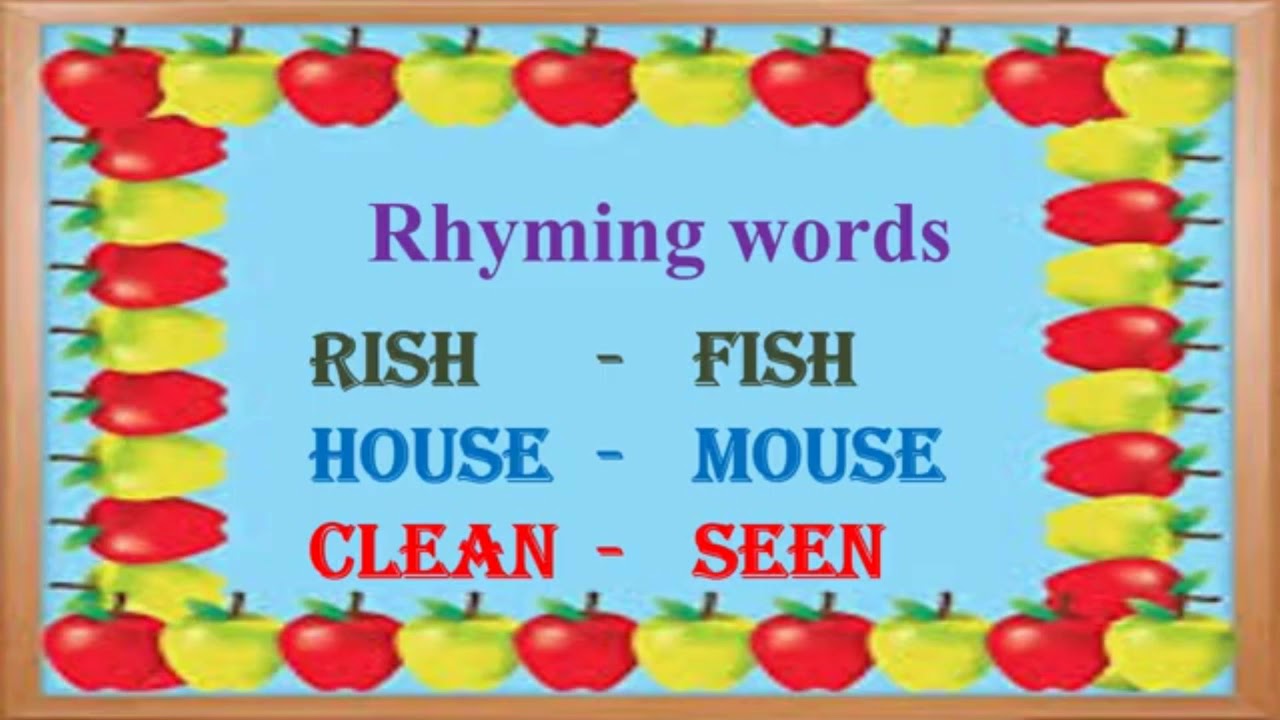 Class 1 English - Poem 1 - YouTube