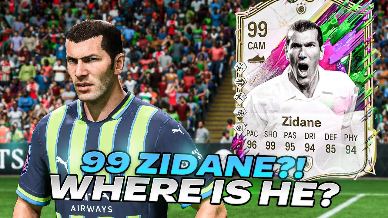 Where's my 99 Rated Zidane EA? - YouTube