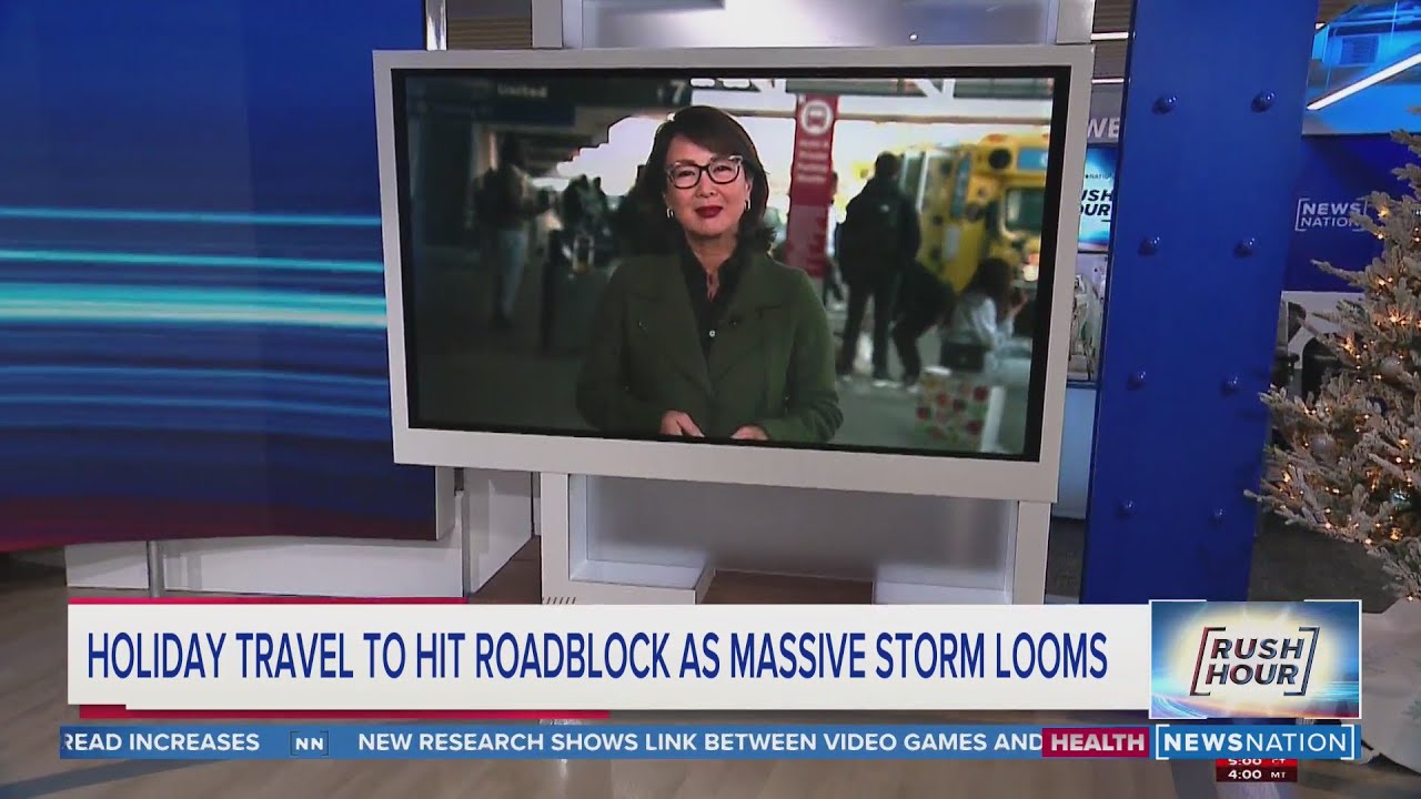Holiday travel to hit roadblock as massive storm looms | Rush Hour - YouTube