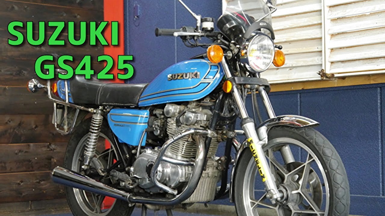 SUZUKI GS425 参考動画 - YouTube