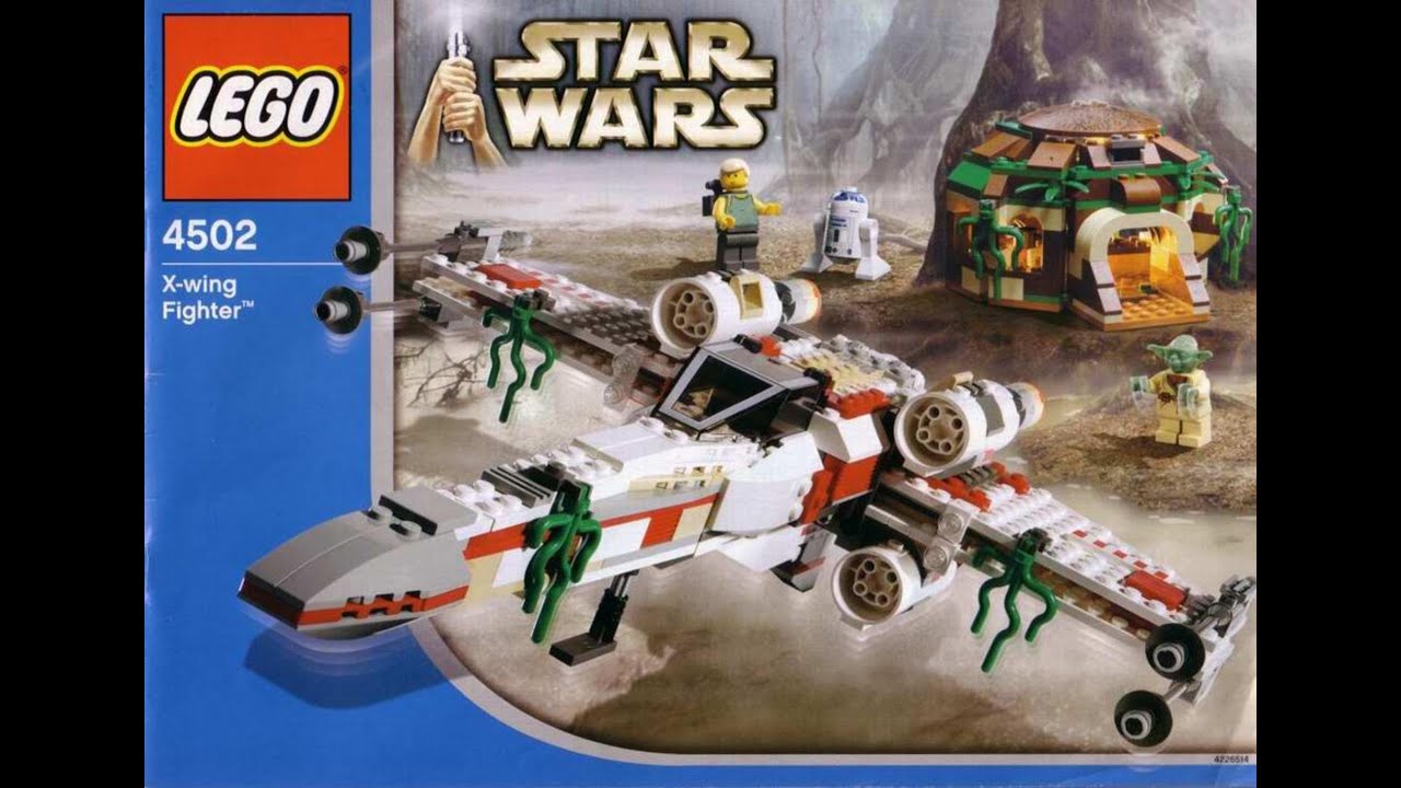 Review: Lego Star Wars Set 4502 - X Wing Fighter - YouTube