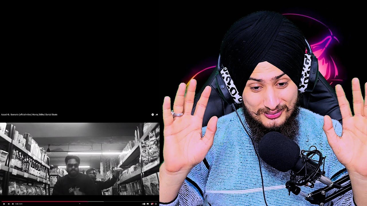 Reaction On Azaad 4L- Scenario (official video) Mantaj Sidhu | Santali ...