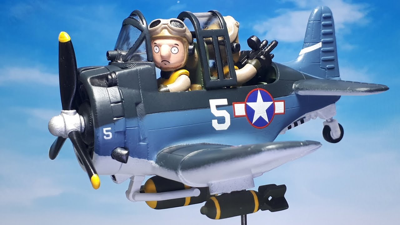 Douglas SBD Dauntless by Ships of Cats 3D printed Q version model ...