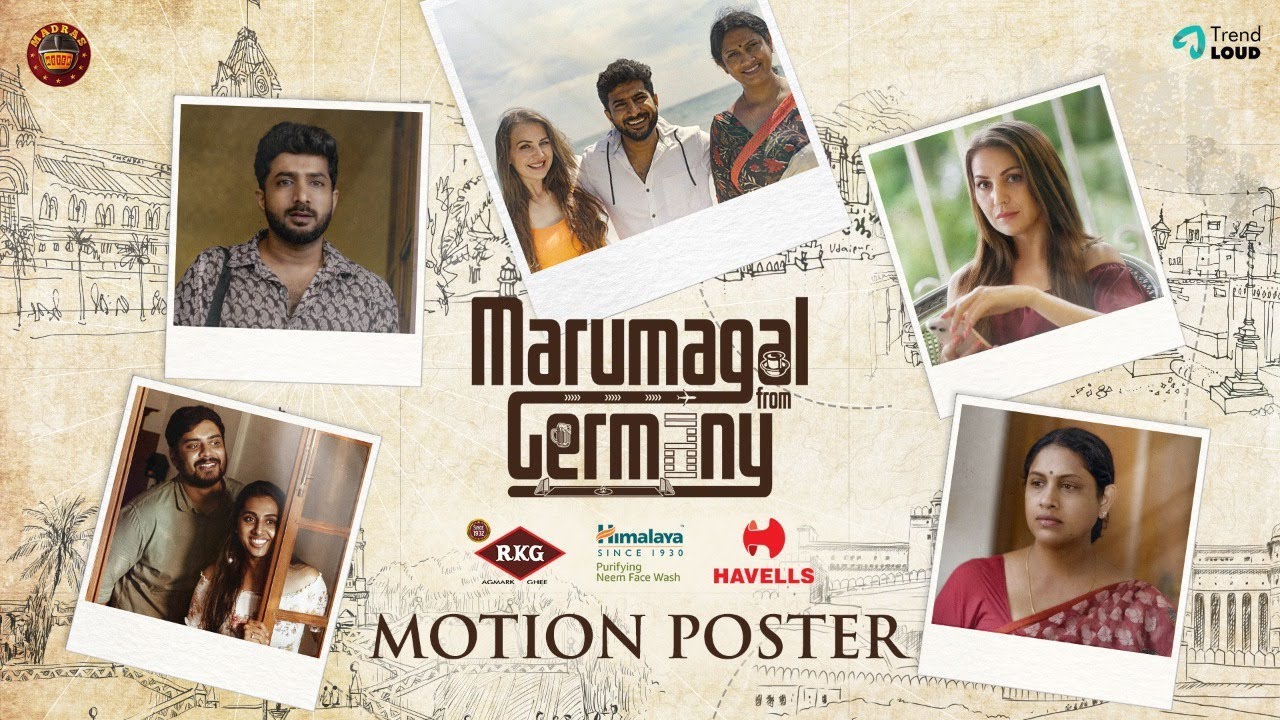 Official Motion Poster "Marumagal from Germany" | A Madras Meter ...