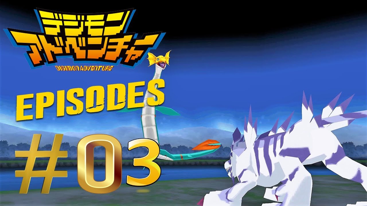 The Blue Wolf! Garurumon! | Digimon Adventure 4K | EP 3 - YouTube