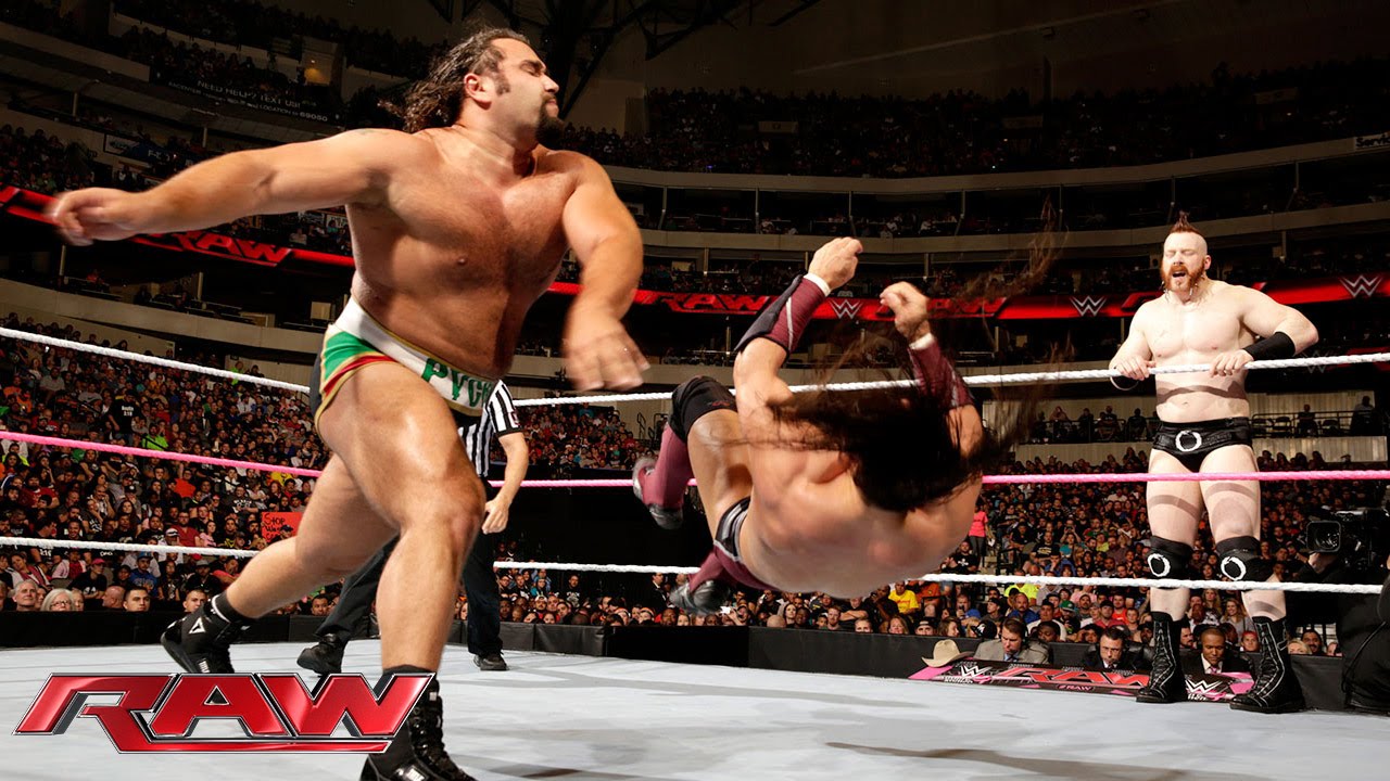 Dolph Ziggler, Cesaro & Neville vs. Rusev, Sheamus & King Barrett: Raw ...