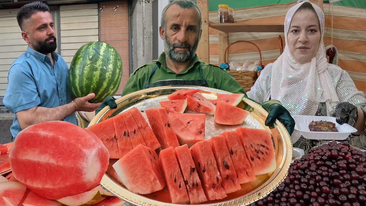 IRAQ! The Heart of Slemani | Amazing Giant Fruit Cutting Skills - But a ...