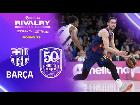 The Playoff Race got WILDER | FC Barcelona - Efes | R33 BASKETBALL HIGHLIGHTS 2025-26