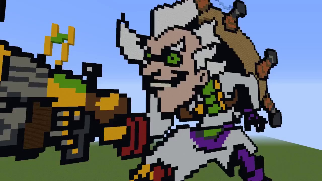 Dr.Junkenstein Pixel spray ( Junkrat pixel spray , but with Junkenstein ...