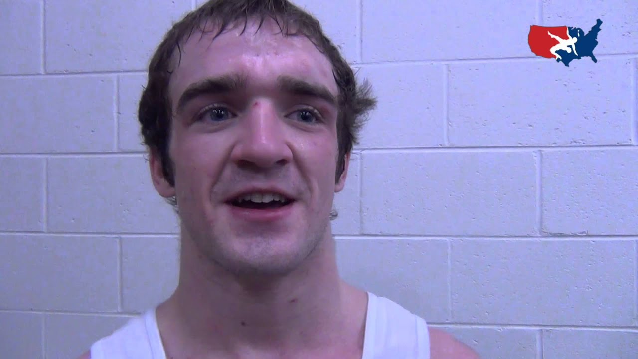 AJ Schopp Edinboro finishes in 4th place at 133 lbs - YouTube