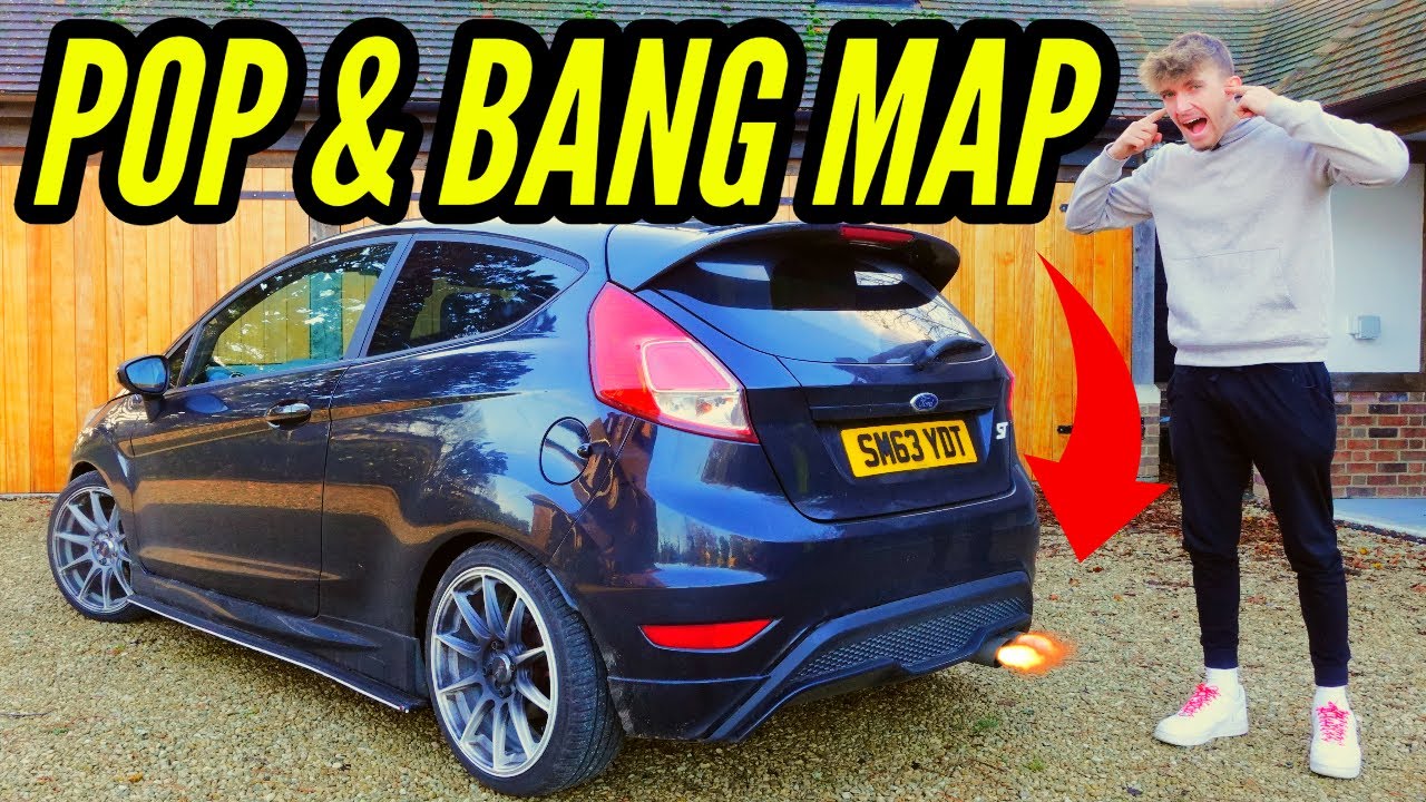 Stage 2 POP & BANG MAP Fiesta ST! (SO LOUD!!!) - YouTube