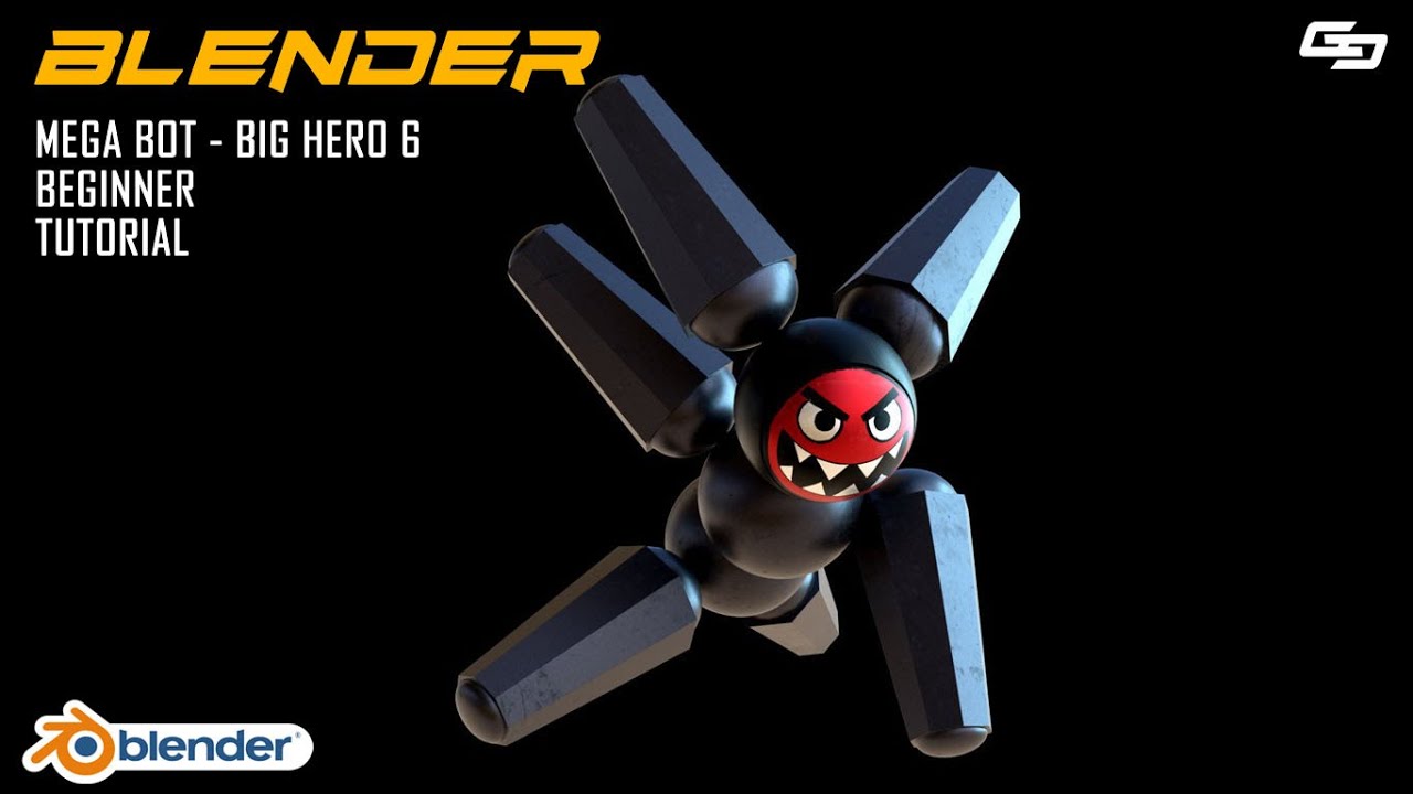 Big Hero 6 Megabot in Blender | Tutorial | Beginner | Animation - YouTube
