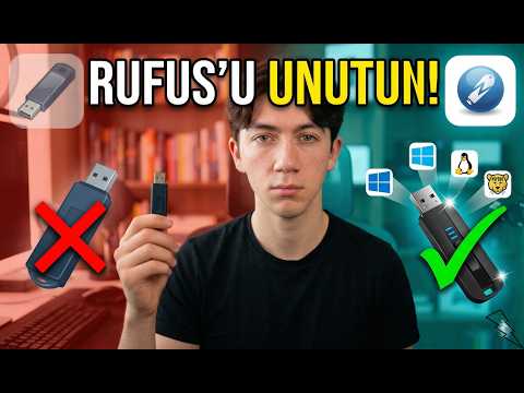 Rufus'u Unutun! Tek USB ile Tüm İşletim Sistemlerini Kurun (Ventoy)