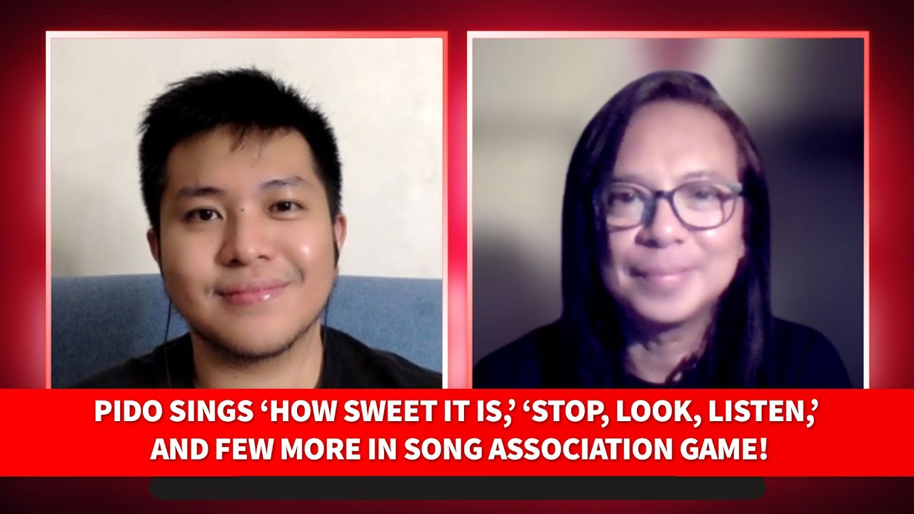 Pido sings ‘How Sweet It Is,’ ‘Stop, Look, Listen,’ and few more in ...