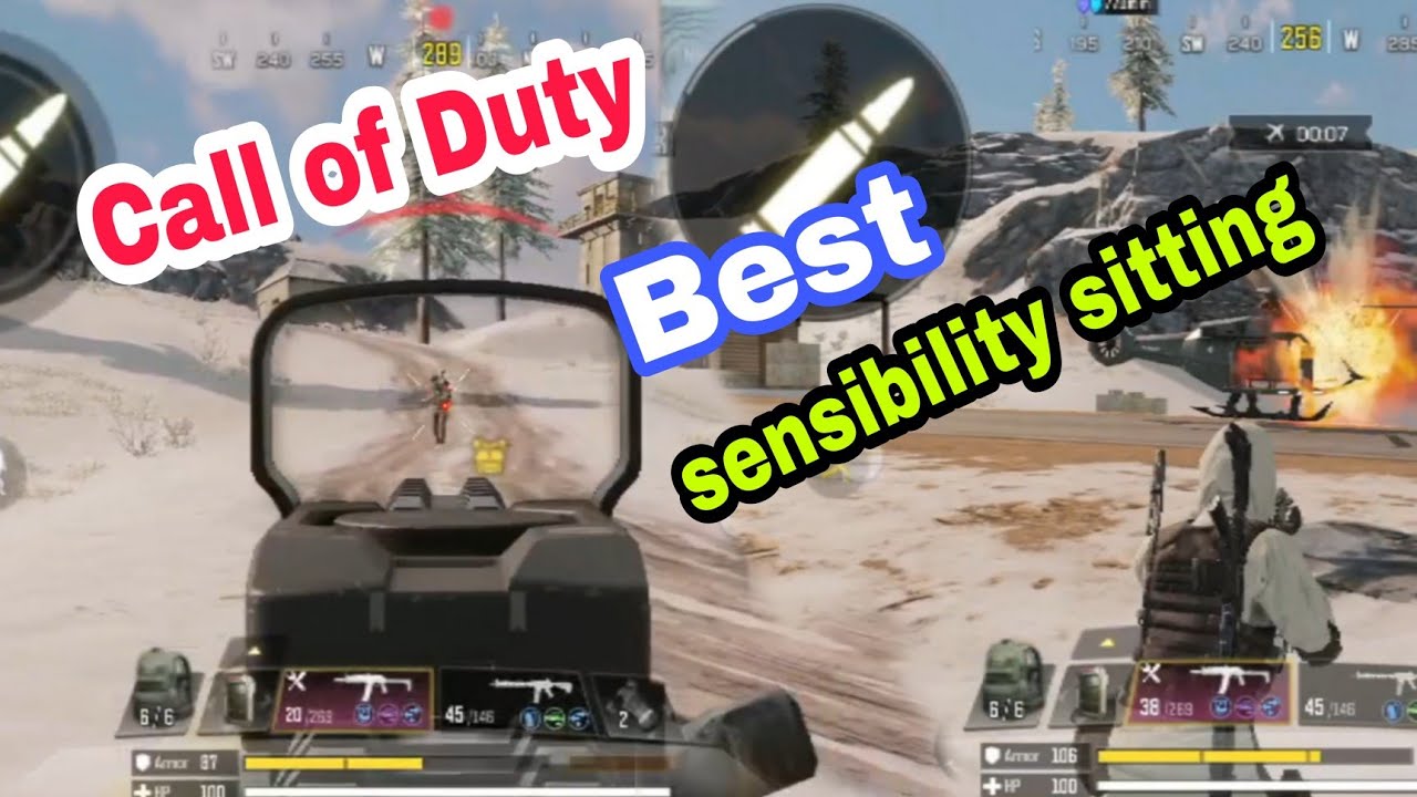 Call of Duty || sensitivity sitting || Battleground mobile se achcha ...