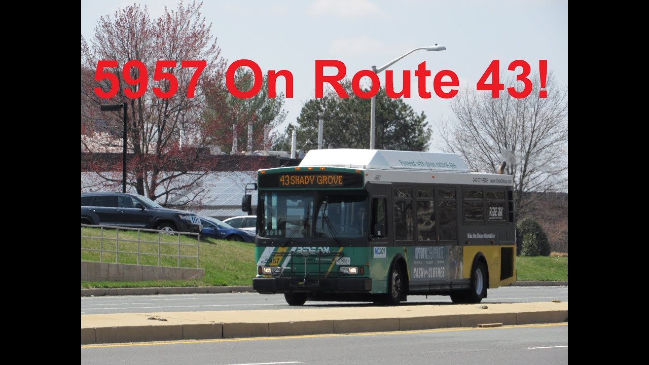 NeoplanDude | MCT Ride On 2005 Orion VII CNG #5957 On Route 43, To ...
