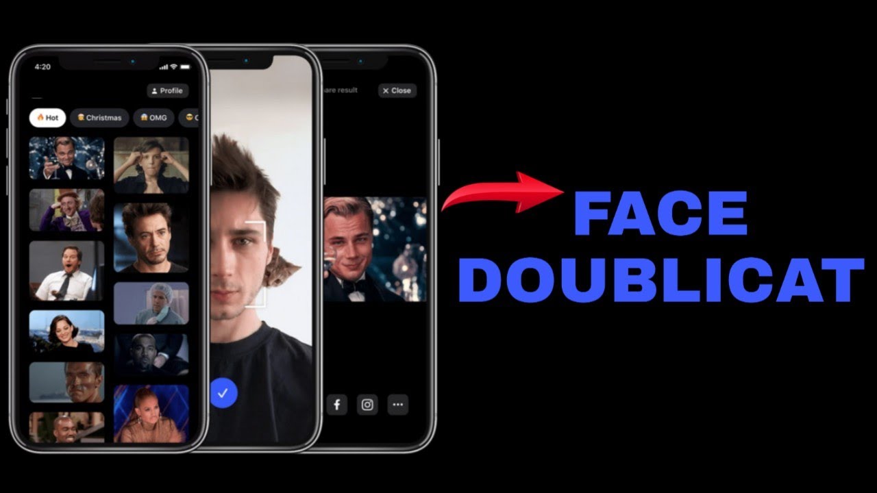 Doublicat Face Swap app..for Android । New 2020 app. - YouTube