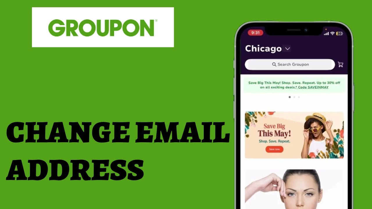 How to Change Email Address on Groupon | Step-by-Step Tutorial - YouTube