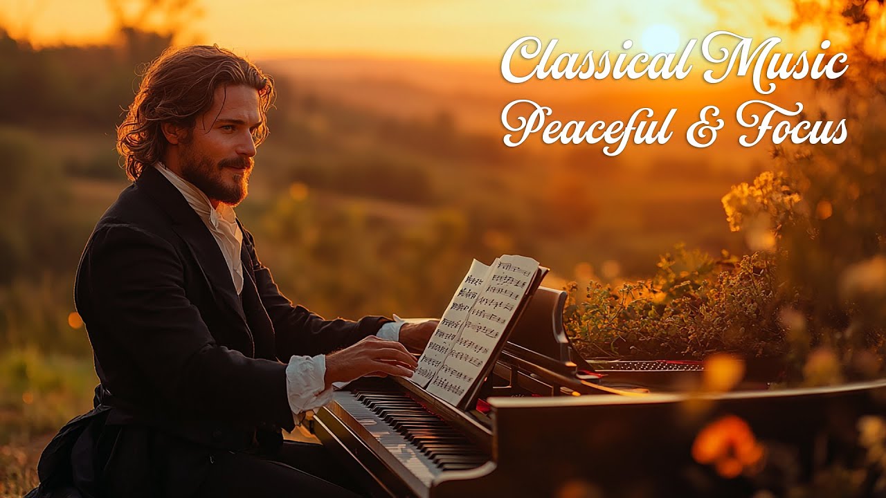Famous Classical Music for a Peaceful and Focused Mind: Mozart, Chopin ...