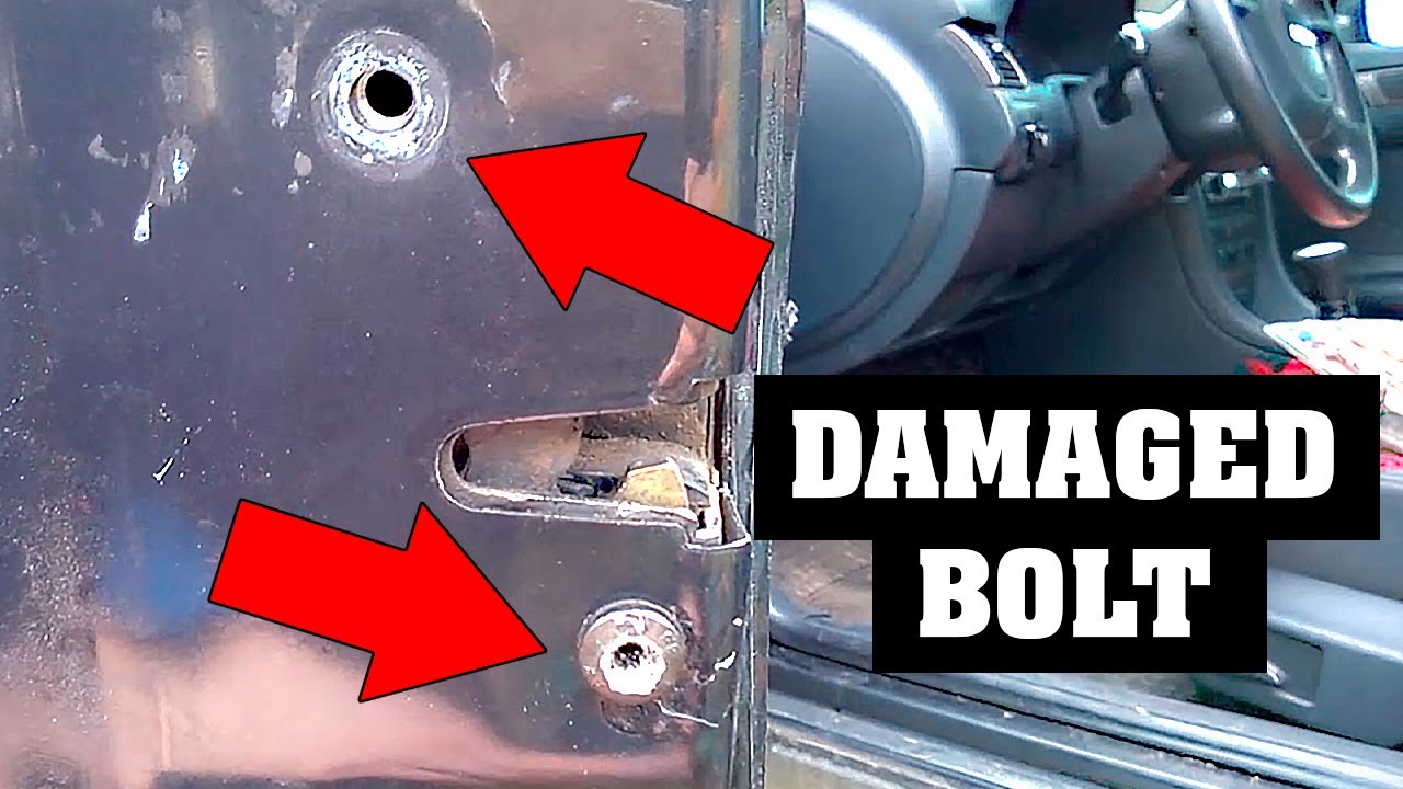 How to Remove a Damaged Bolt in Your Car - YouTube