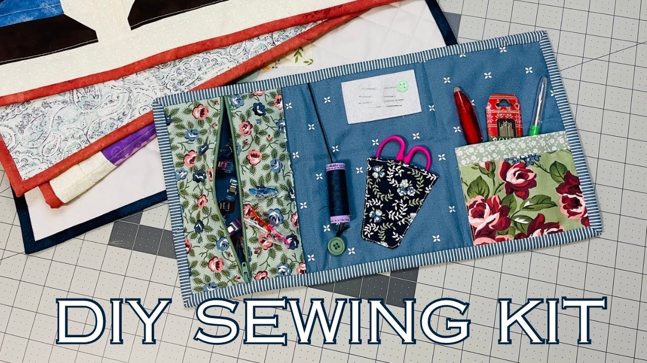 Binding/Sewing Book for on the go. Free Pattern - YouTube