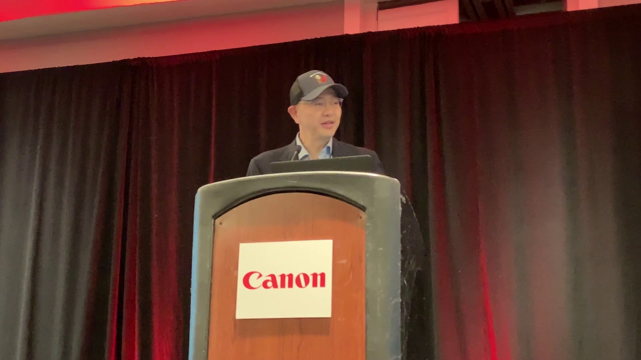 Canon U.S.A.'s Sam Yoshida Opens Final 2019 Sales Road Show - YouTube